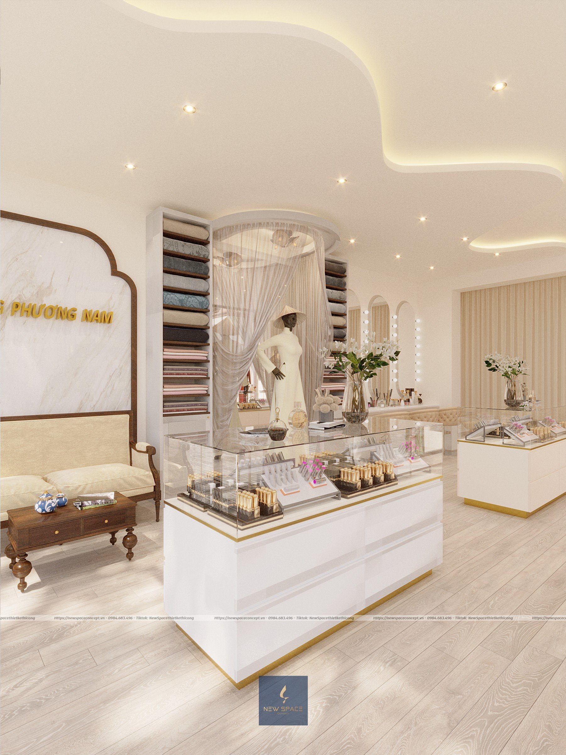 Shop Áo Dài Phương Nam - New Space Concept