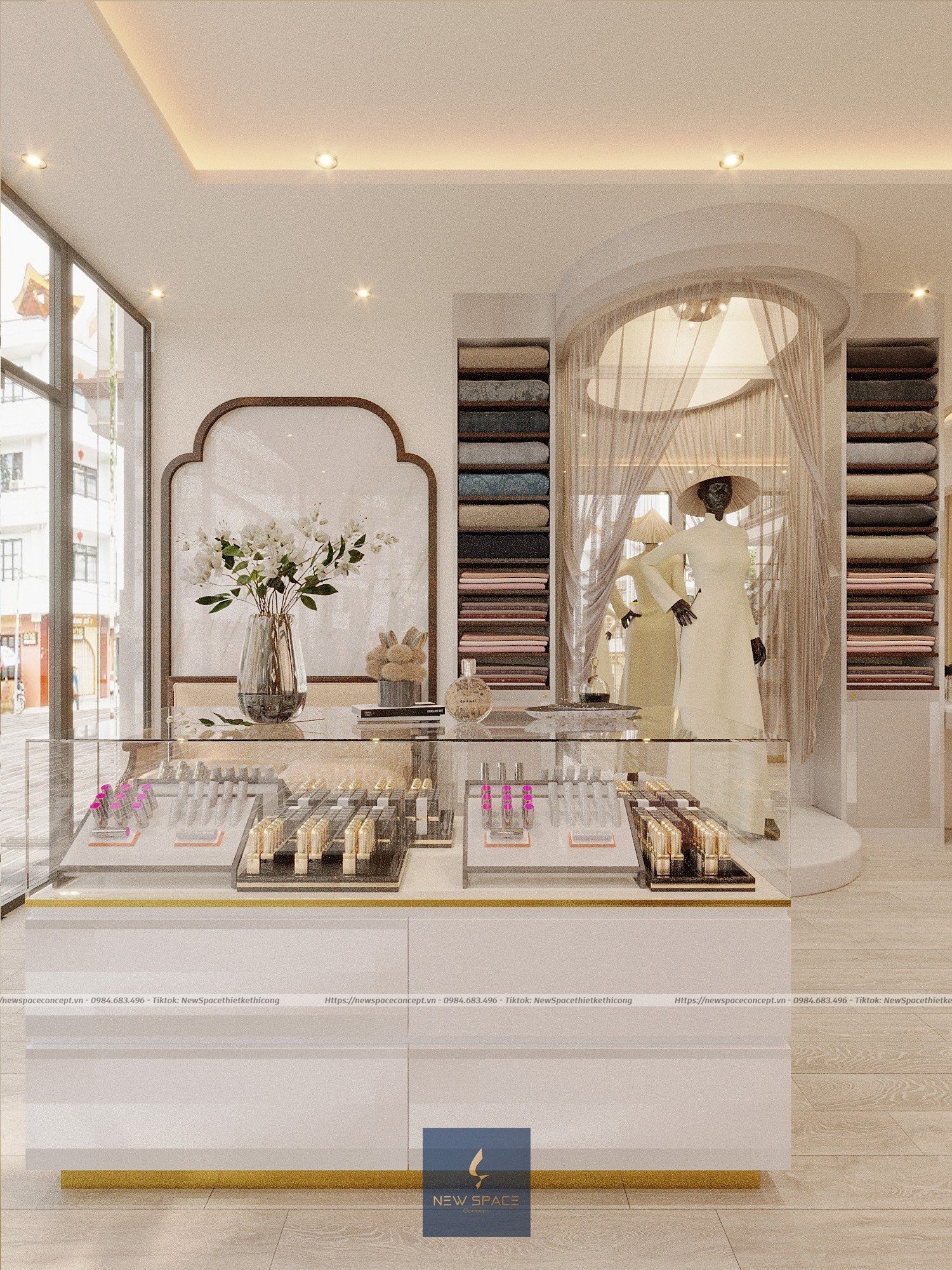 Shop Áo Dài Phương Nam - New Space Concept