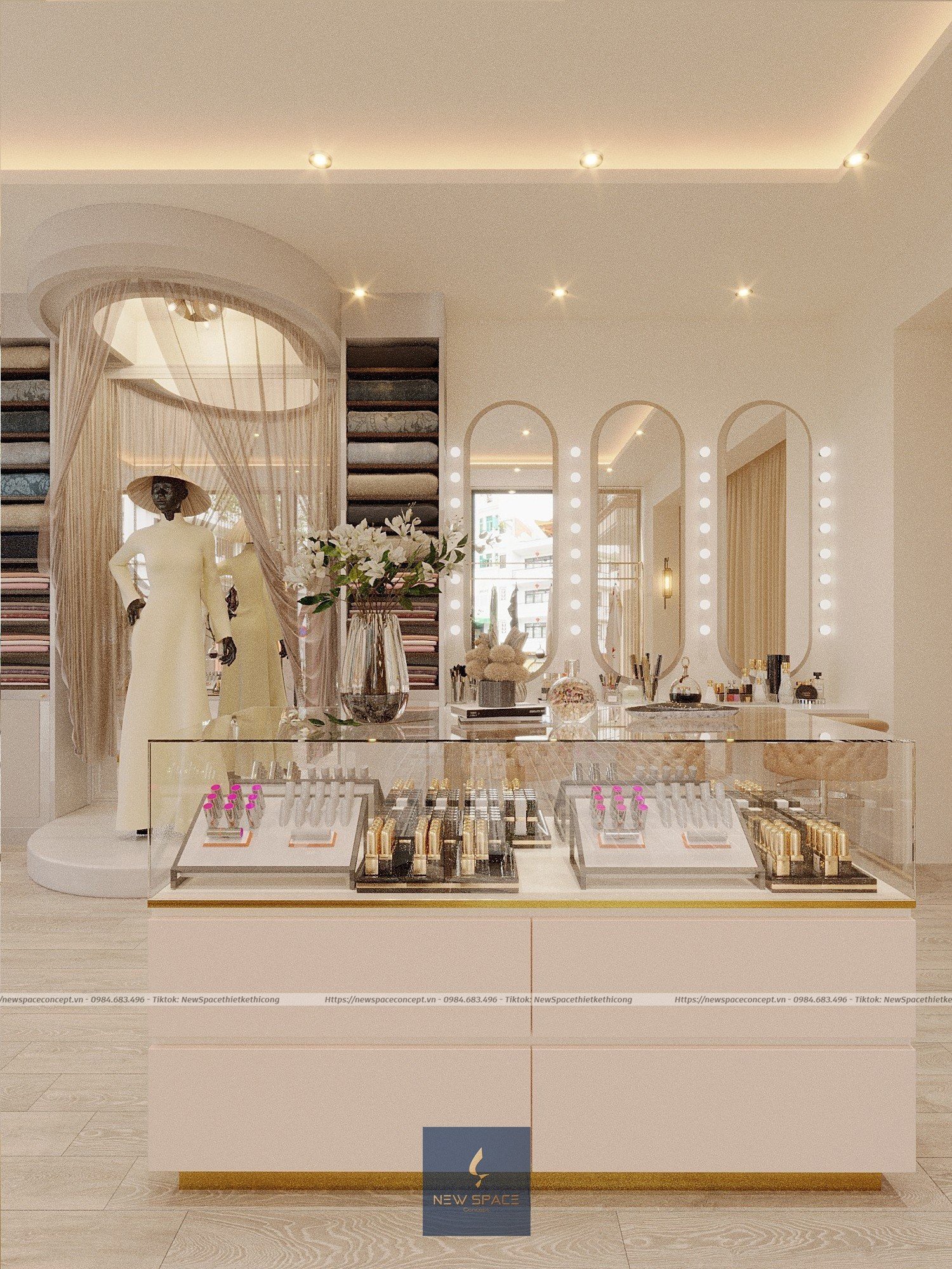 Shop Áo Dài Phương Nam - New Space Concept