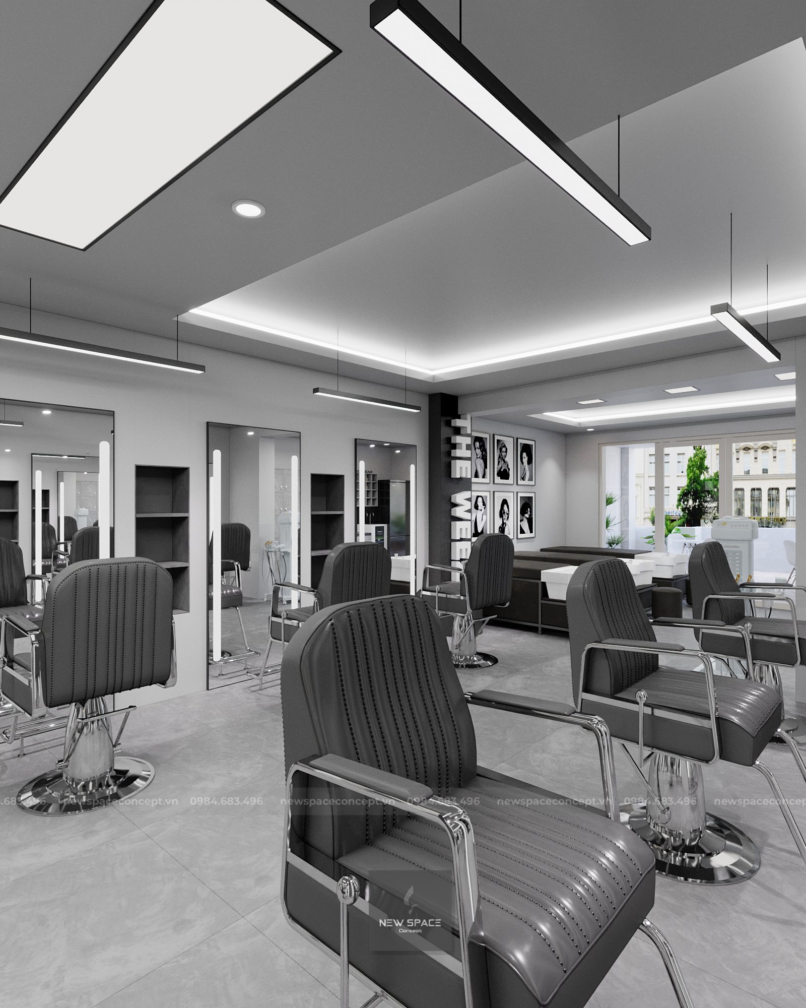 Salon tóc The Weez - New Space Concept