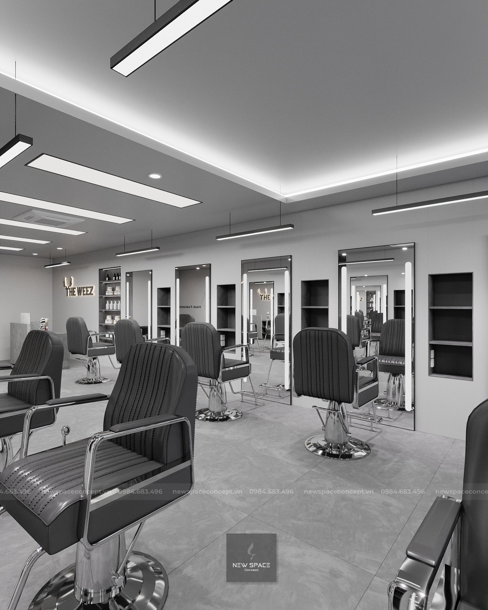 Salon tóc The Weez - New Space Concept
