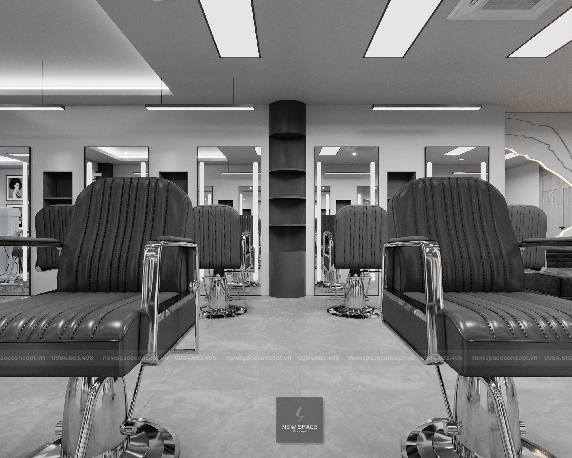 Salon tóc The Weez - New Space Concept