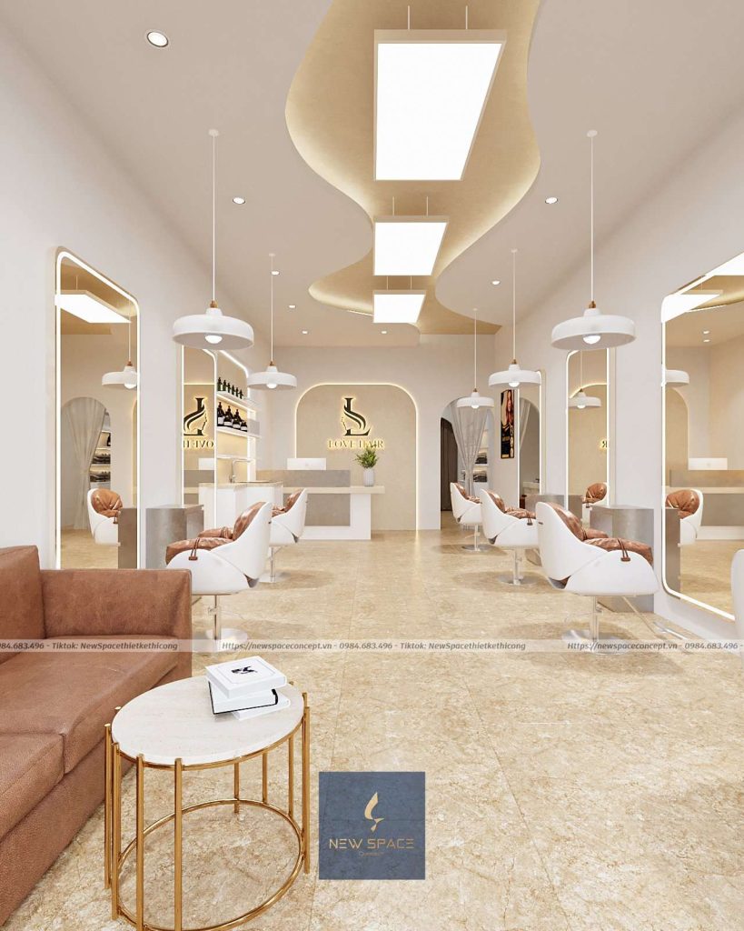 Mẫu Thiết Kế Salon Tóc Thu Hút Khách Hàng - Thiết Kế Salon Tóc Đẹp