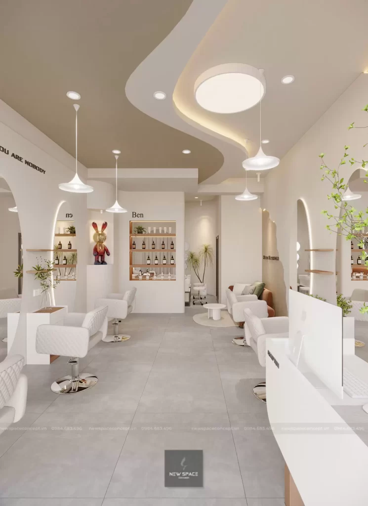 Dịch Vụ Thiết Kế Salon Tóc - New Space Concept