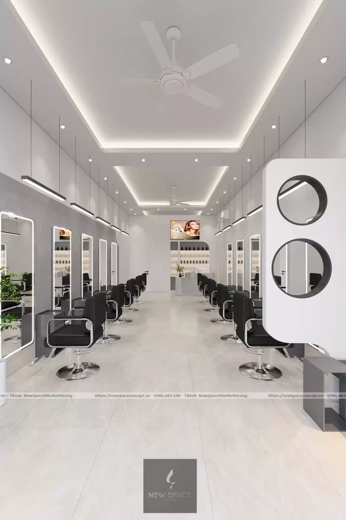 Dịch Vụ Thiết Kế Salon Tóc - New Space Concept