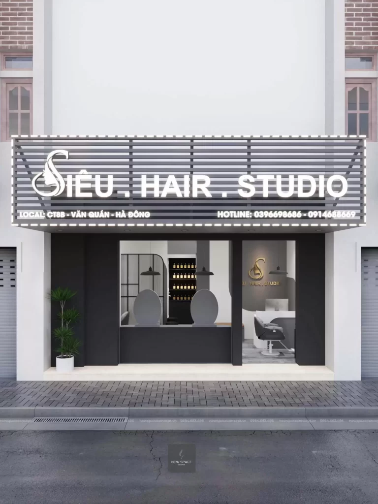 Dịch Vụ Thiết Kế Salon Tóc - New Space Concept
